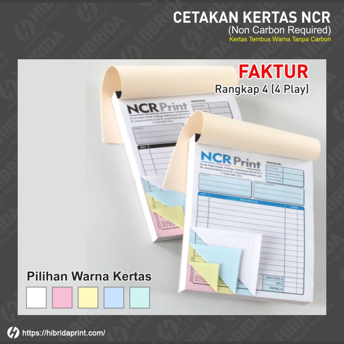 Jasa Percetakan Formulir 4 Play