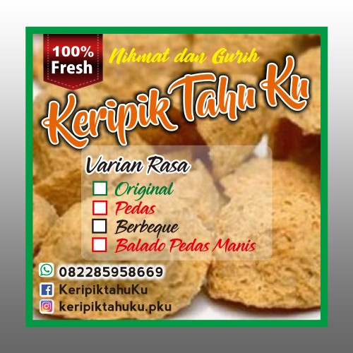 Stiker Label Kemasan Kacang Telor | Layanan Design dan Jasa Cetak ...