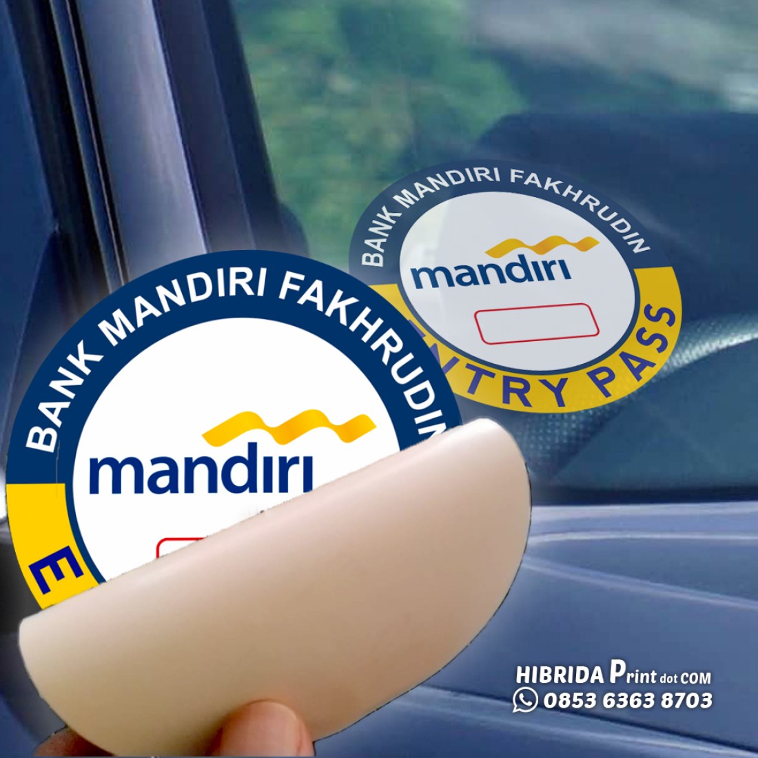 Stiker Pass Mobil - 11