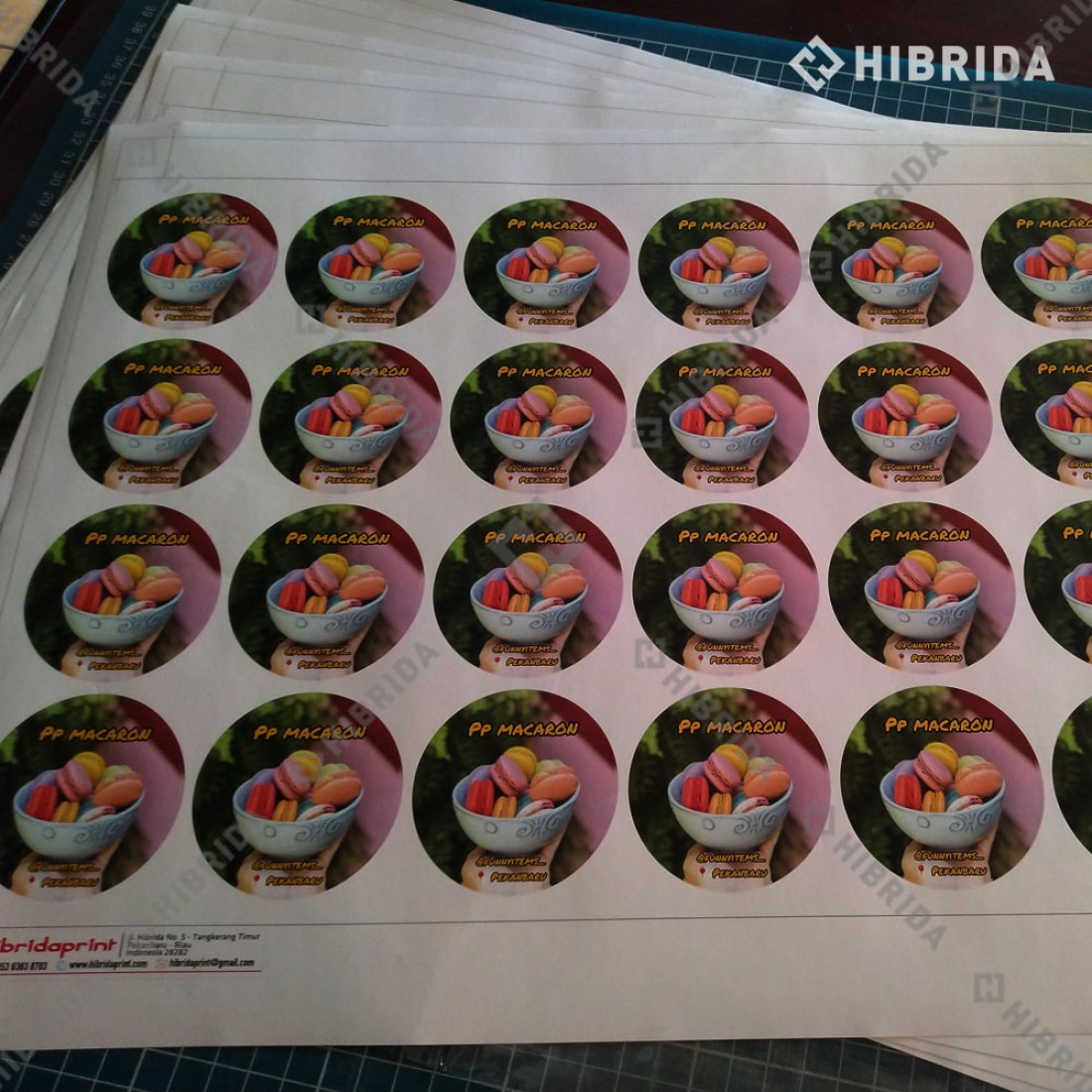 Stiker Label Kemasan Produk