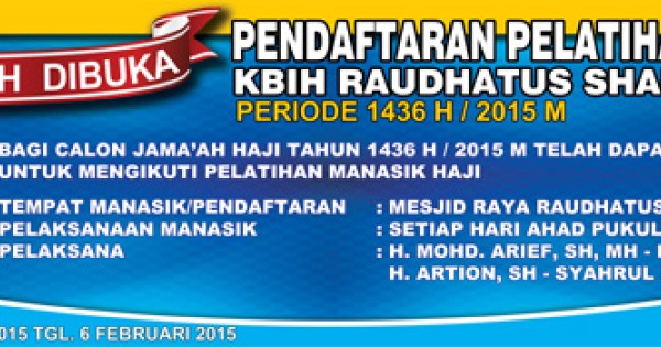 Jasa Print Banner Manasik Haji