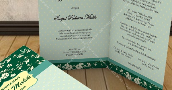 File Template Undangan Vintage 004 Format CDR