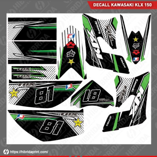 File JPG Stiker Decal KLX 150 Custom Hitam 30