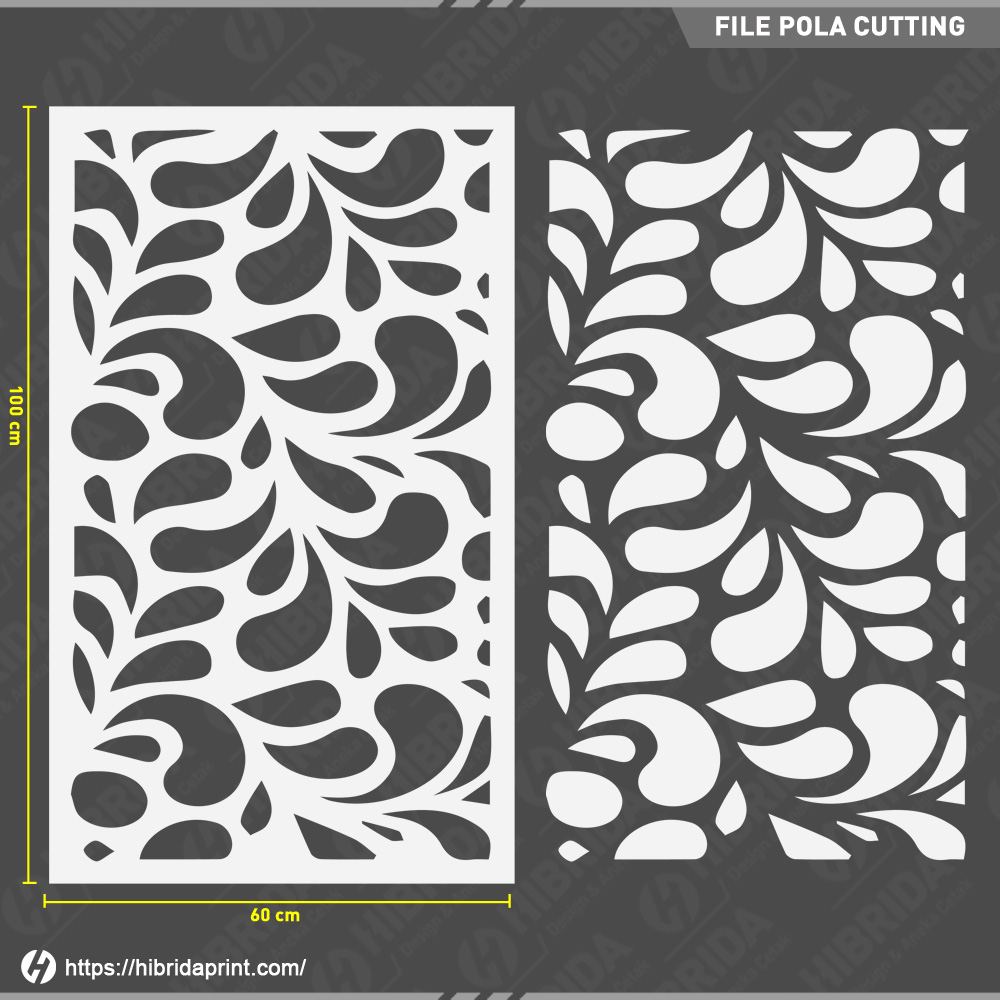 File Pola Cutting 27 Tear Drops